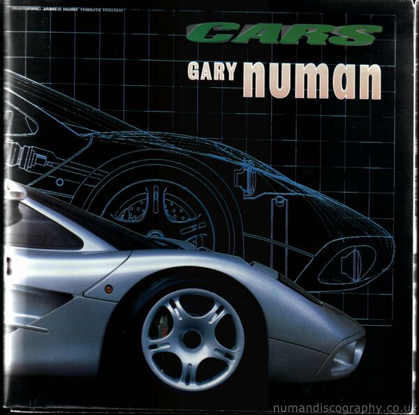 Gary Numan 7 Inch Single , Cars Reissue 1993