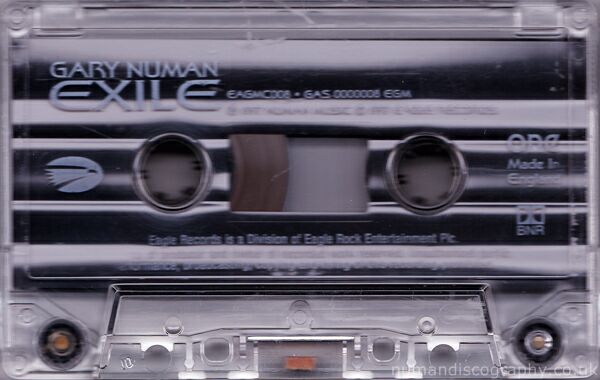 Gary Numan Cassettes | Exile 1997