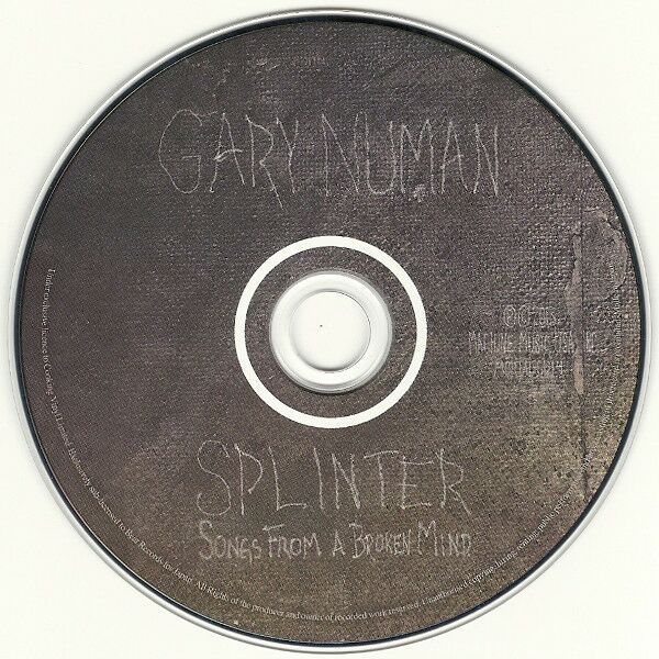 Gary Numan – Splinter CD (2013)