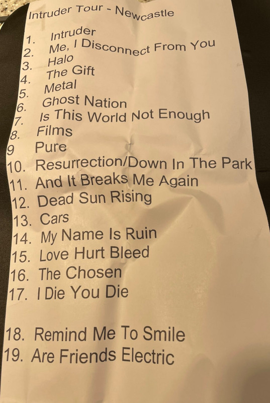 Gary Numan | Newcastle 02 City Hall, England 11th May 2022